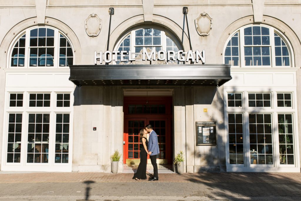 Hotel Morgan Engagement Session in Morgantown - andreacooperphotography.com