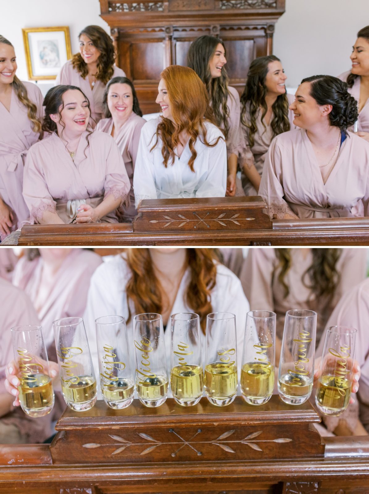 Luxury Rose Filled Wedding at Springfield Manor ...