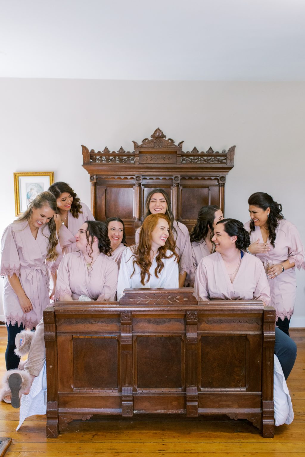 Luxury Rose Filled Wedding at Springfield Manor ...