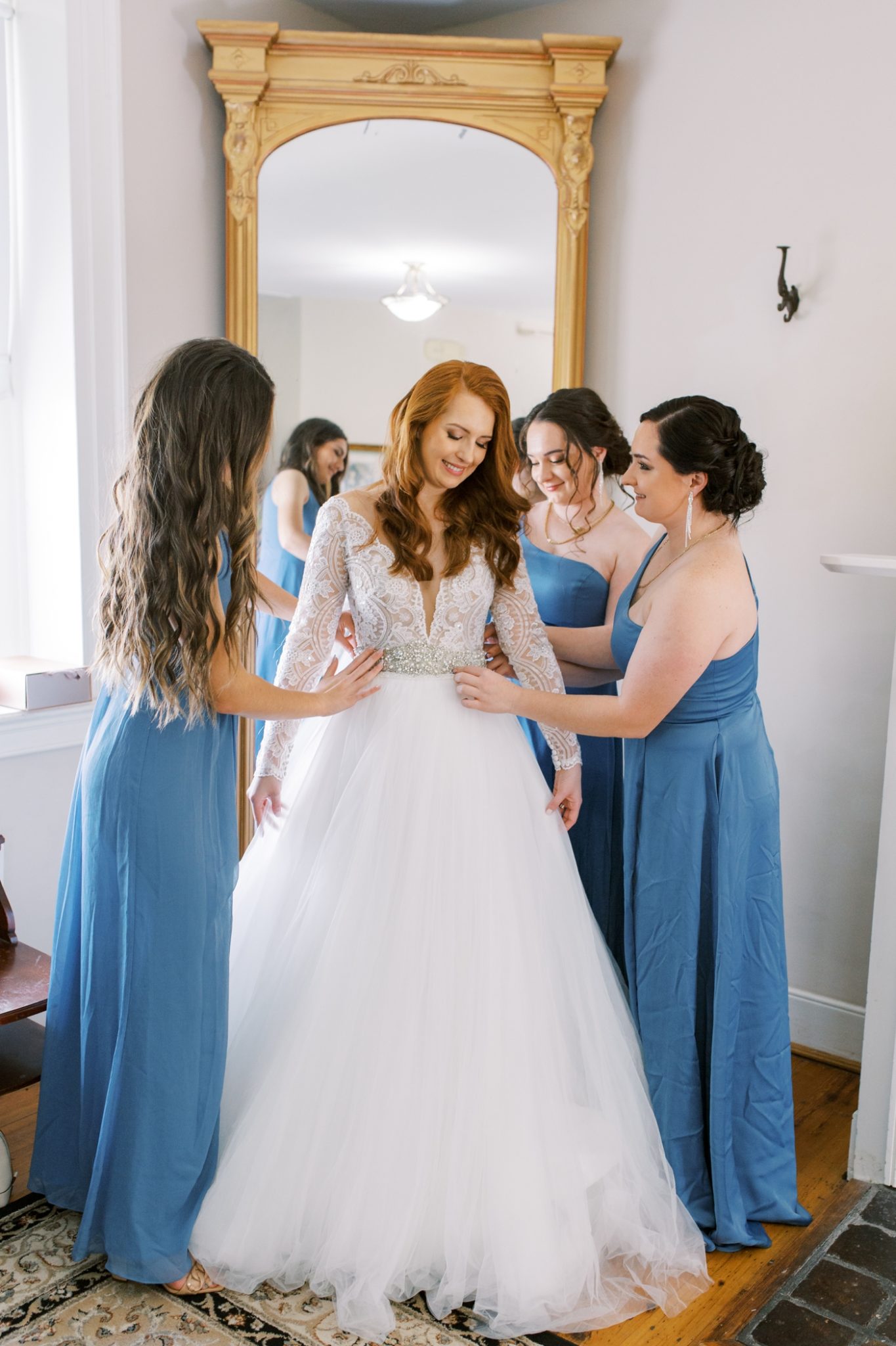 Luxury Rose Filled Wedding at Springfield Manor ...